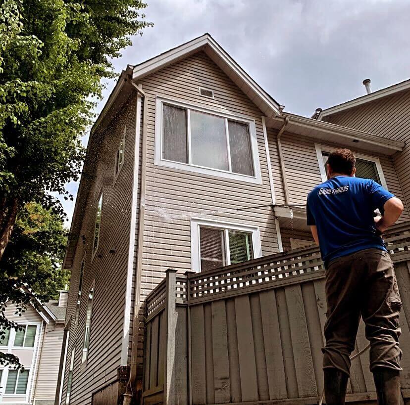 Siding Cleaning & Soft Washing Surrey | Grime Fighters